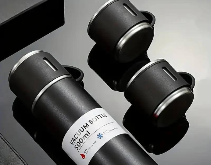 Double Walled Thermos Flask Gift Set - Brandcare Solutions